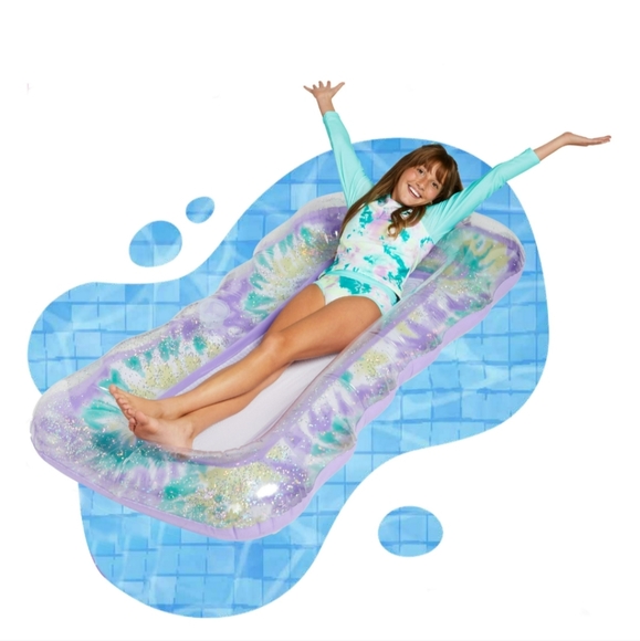 Justice | Toys | Brand New Justice Mesh Lounger Pool Float 6 For Adults ...